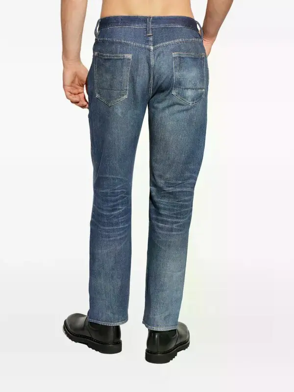 ALLSAINTS Faded-effect Whiskered Jeans