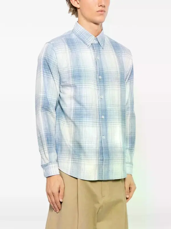 AGNES B. Check-pattern Shirt