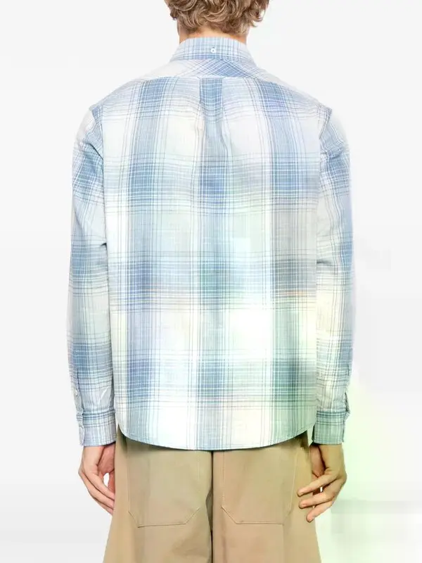 AGNES B. Check-pattern Shirt
