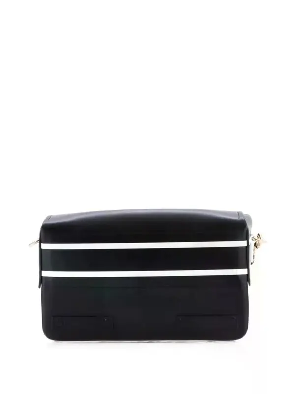 Dior Diorcamp Messenger Bag Leather Small Crossbody Bag - Black