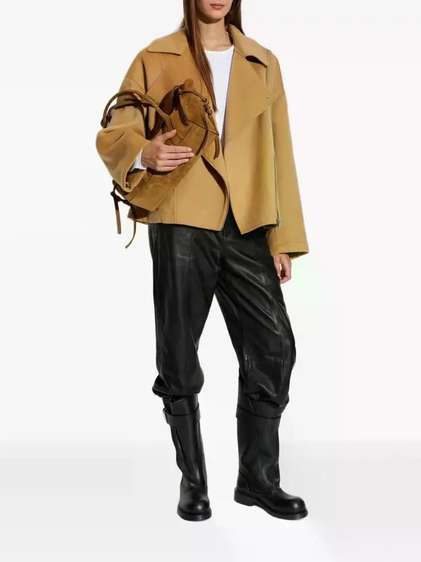 IRO PARIS Jijy Asymmetric-zip Oversized Jacket