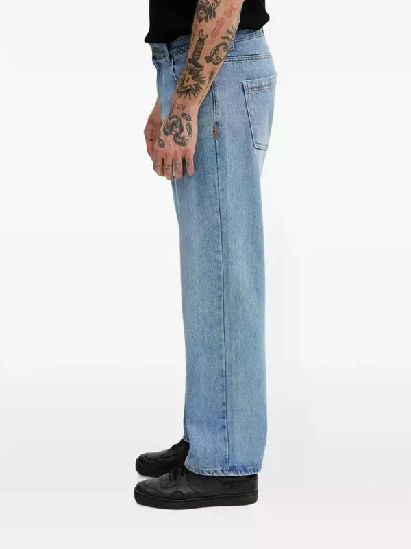 ADER ERROR Logo-patch Straight-leg Jeans