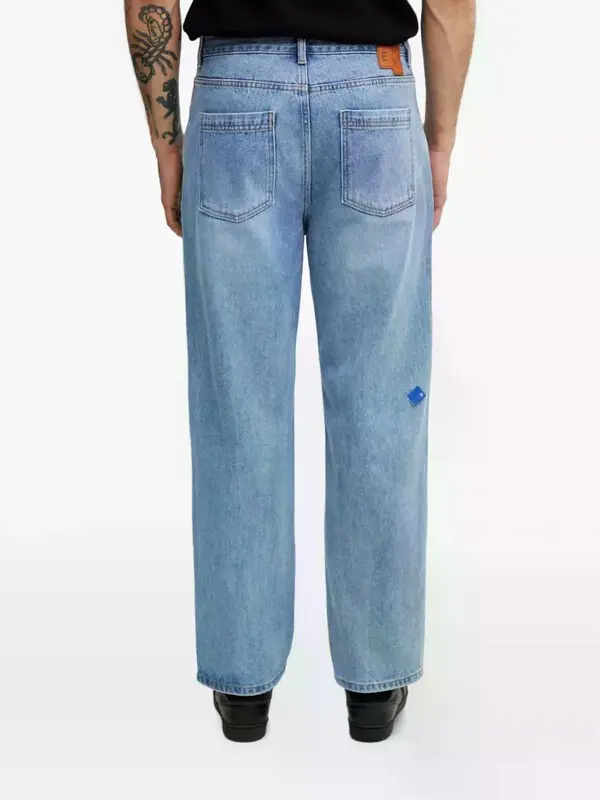ADER ERROR Logo-patch Straight-leg Jeans