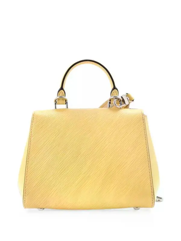 LOUIS VUITTON Cluny Top Handle Bag Epi Leather Mini Satchel
