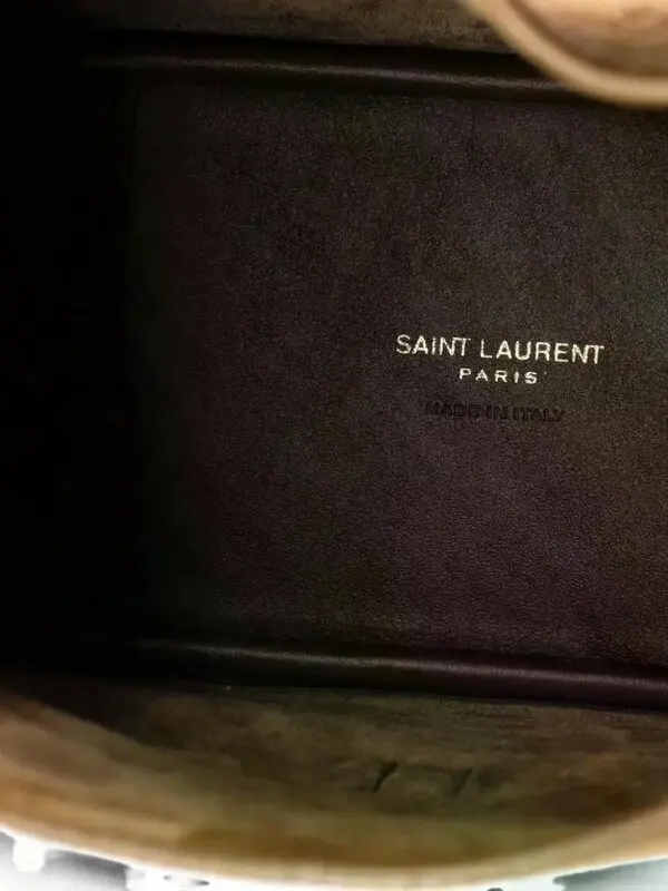 Saint Laurent Le 5 A 7 Supple Suede Baby Hobo Bag