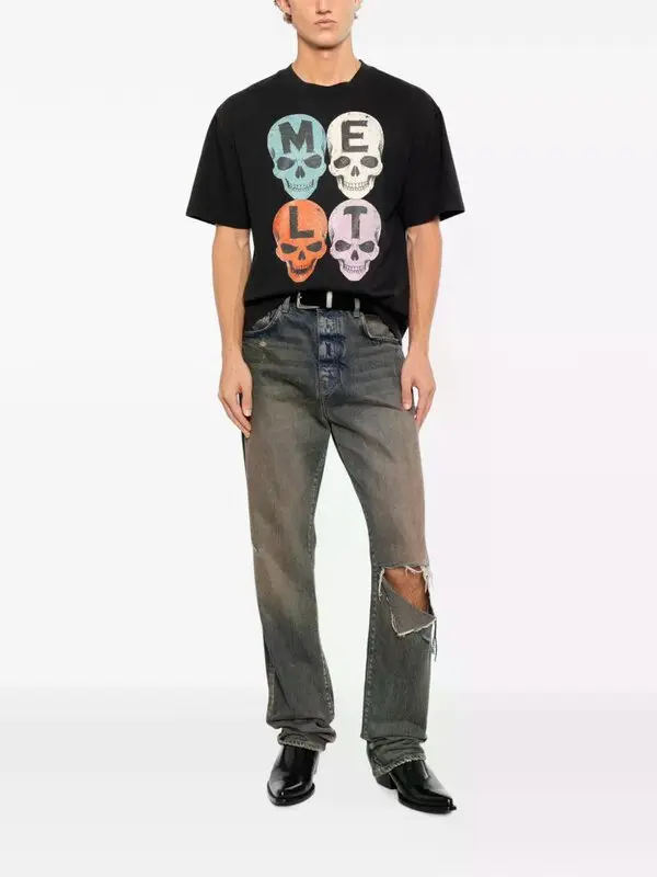 MELT Skull-print T-shirt
