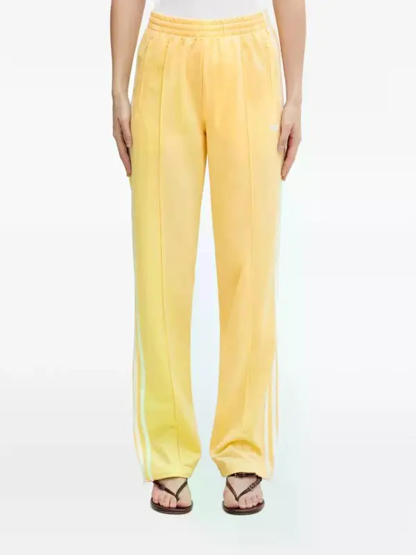Adidas Side Stripe Track Pants - Yellow
