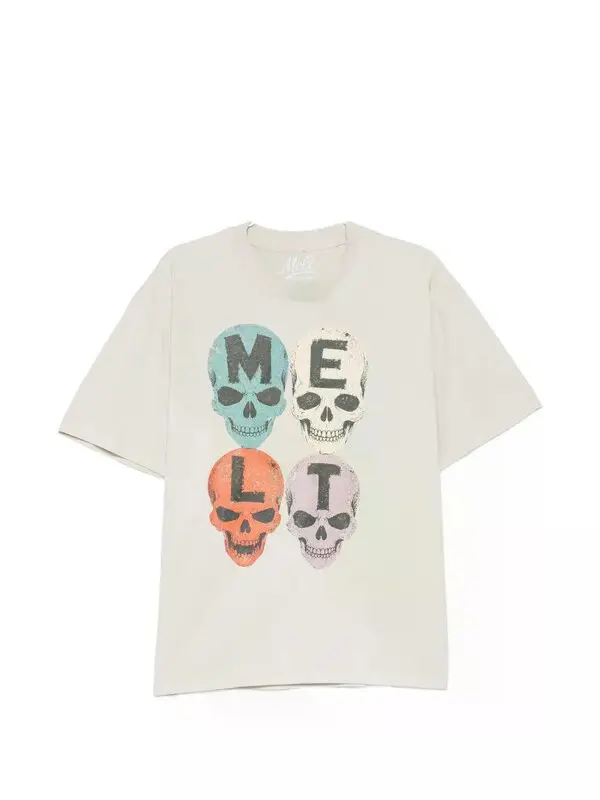 MELT Skull-print T-shirt