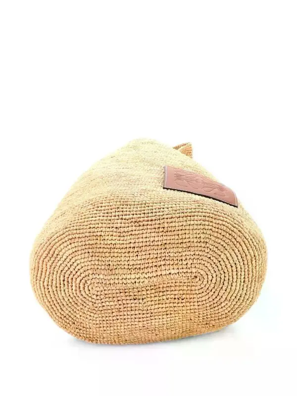 Loewe Slit Straw Large Tote Bag