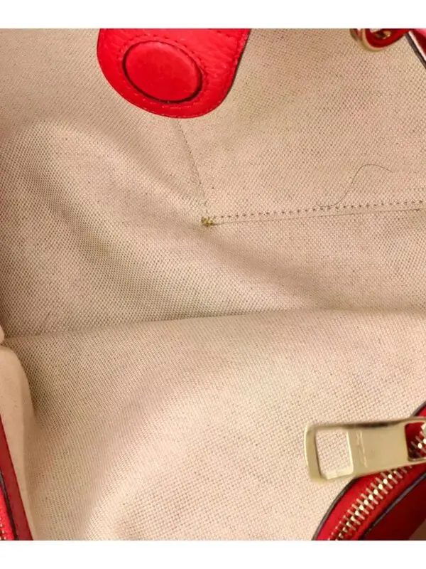 Gucci Bamboo Shopper Leather Medium Tote Bag