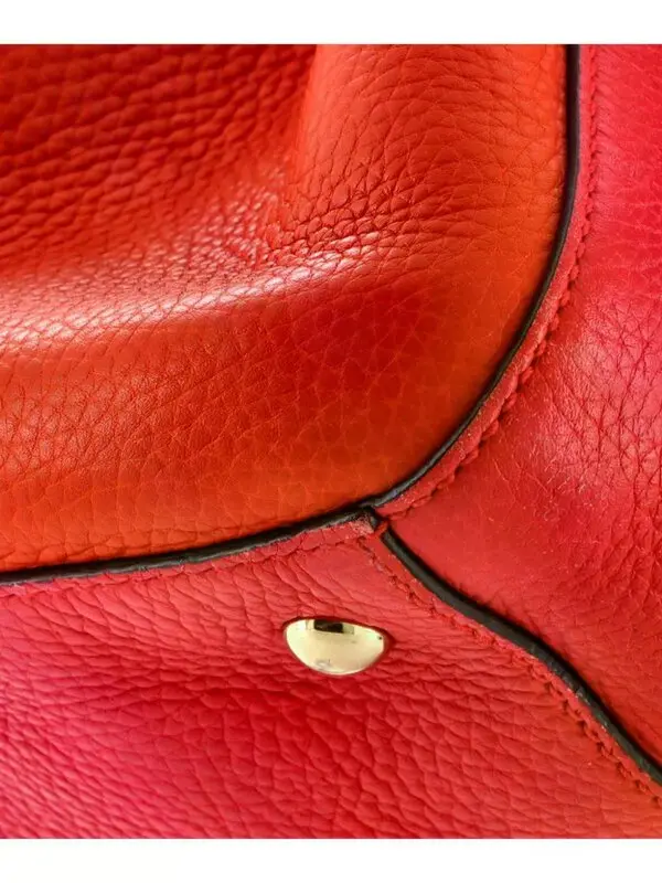 Gucci Bamboo Shopper Leather Medium Tote Bag