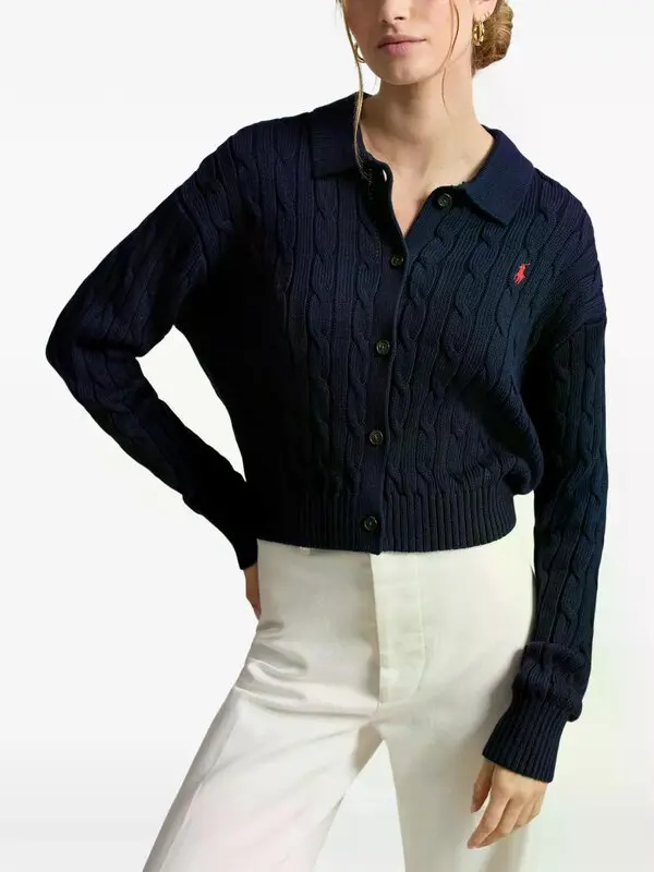 Polo Ralph Lauren Cable-knit Cotton Cardigan