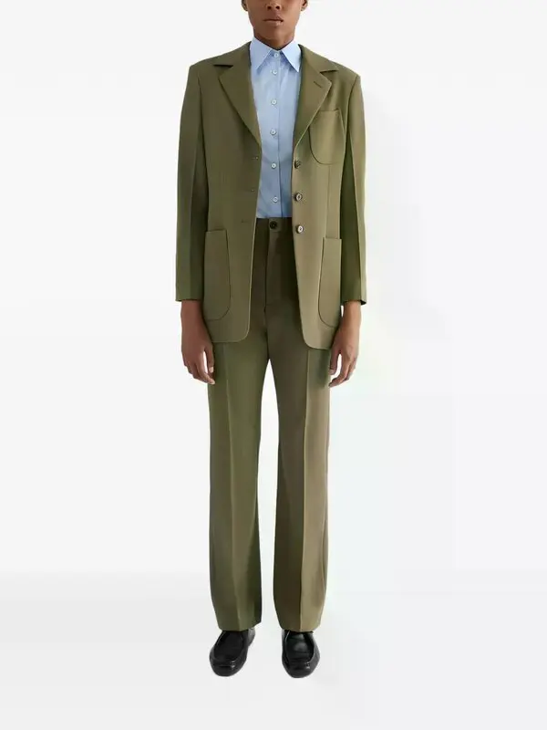 JIL SANDER Fitted Cotton-poplin Shirt