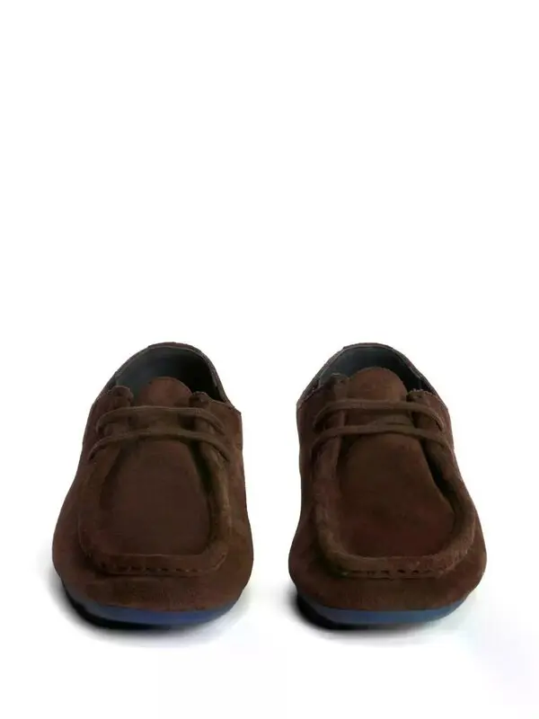 JIL SANDER Hood Lace-up Loafers