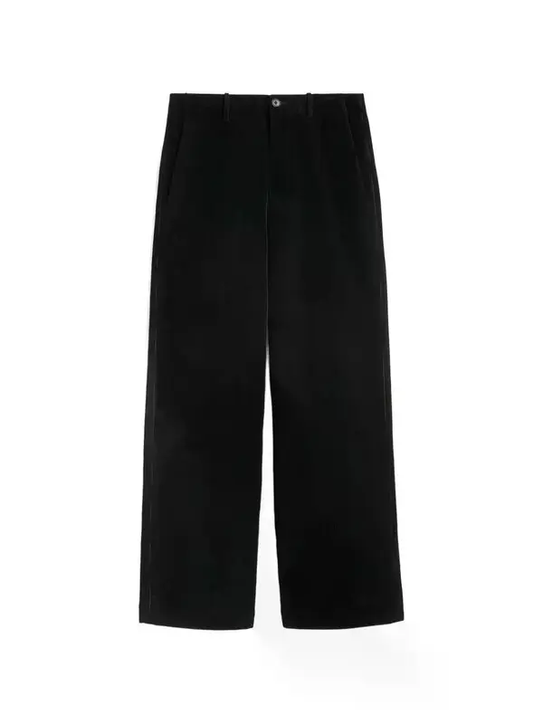 JIL SANDER Belted Trousers - Black