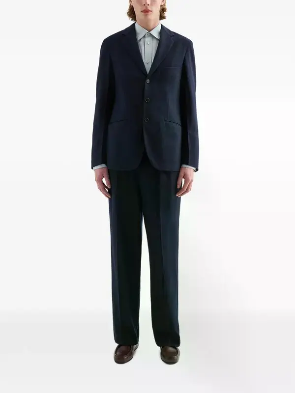 JIL SANDER Wool Poplin Blazer