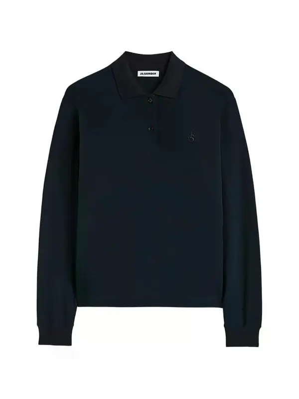JIL SANDER Cotton Piquet Polo