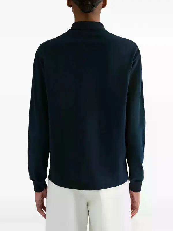 JIL SANDER Cotton Piquet Polo