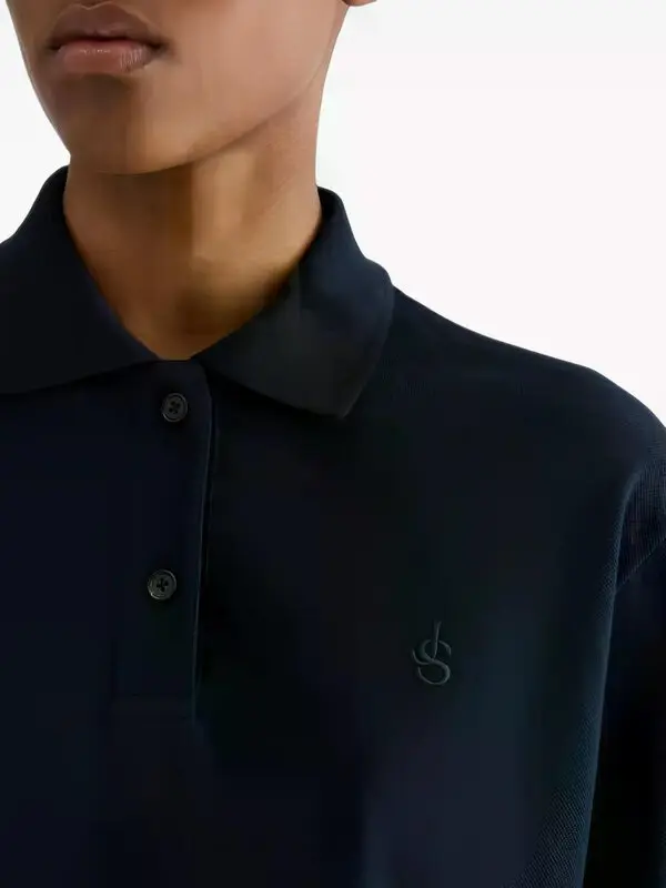 JIL SANDER Cotton Piquet Polo