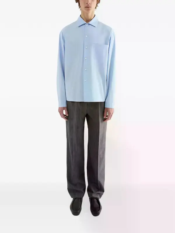 JIL SANDER Lightweight Cotton Poplin Shirt