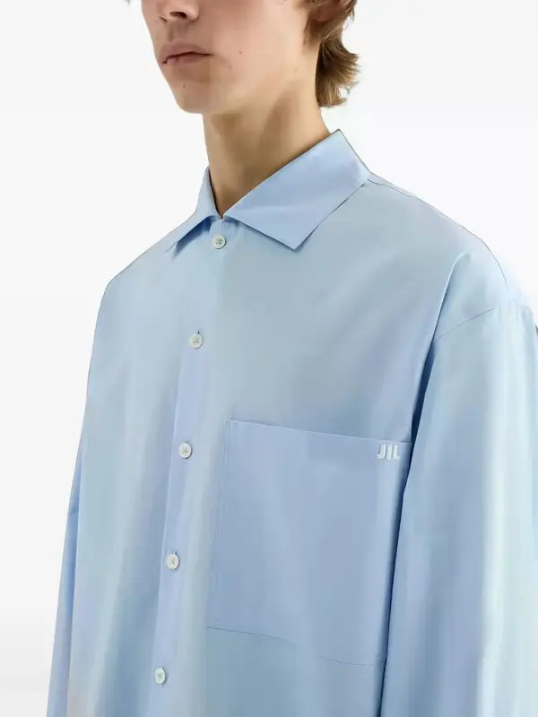 JIL SANDER Lightweight Cotton Poplin Shirt