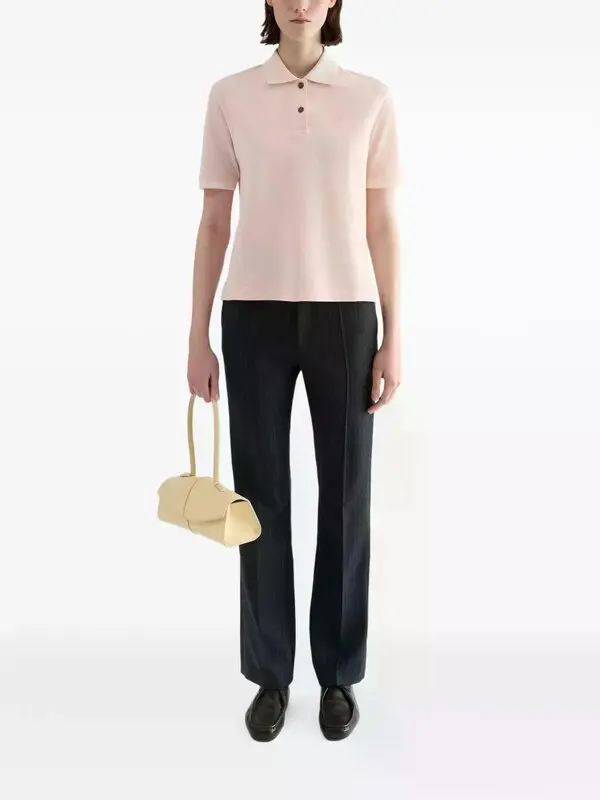 JIL SANDER Embroidered Polo Shirt
