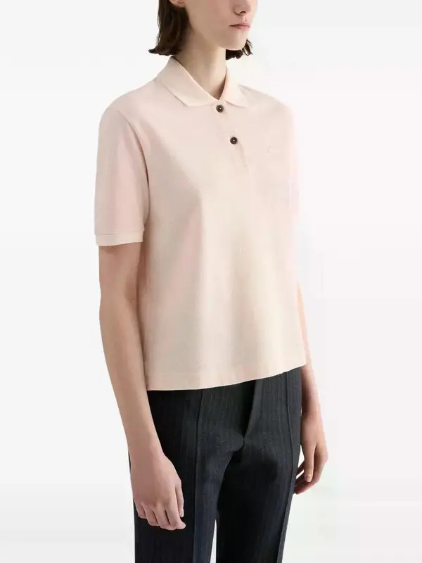 JIL SANDER Embroidered Polo Shirt