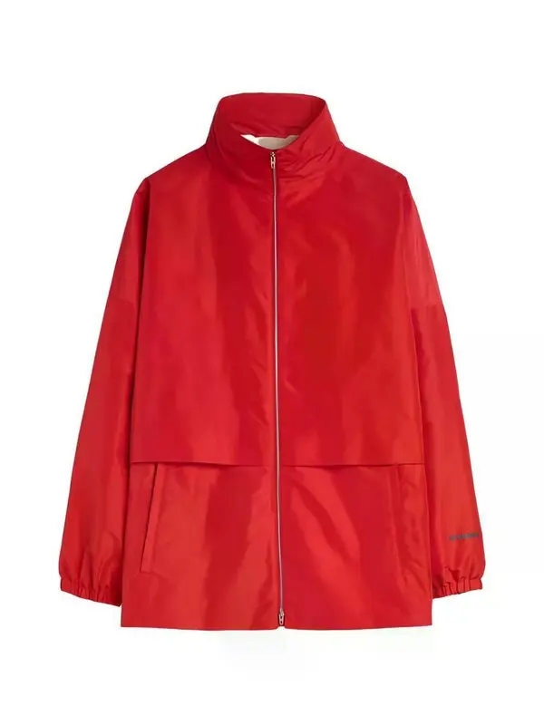 JIL SANDER Logo Detail Jacket - Red