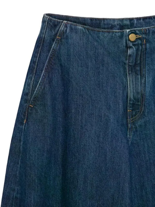 JIL SANDER Relaxed-fit Wide-leg Denim Trousers
