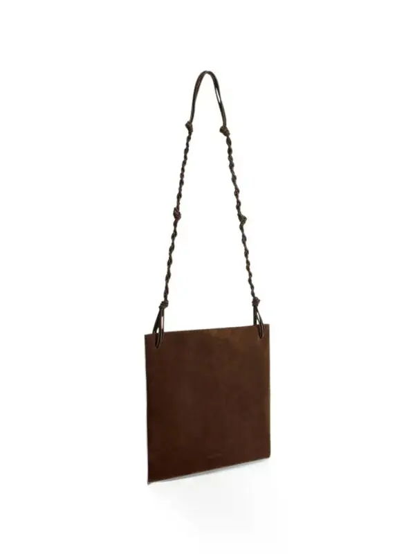 JIL SANDER Tangle Shoulder Bag - Brown