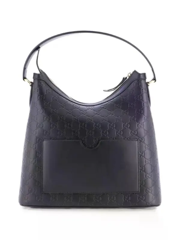 Gucci Linea A Guccissima Leather Hobo Bag