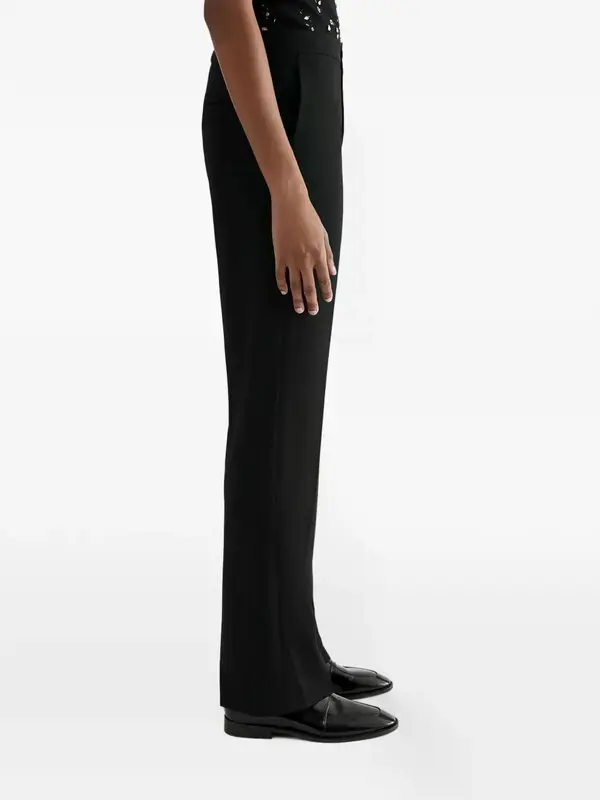 JIL SANDER Wool Sablé Tailored Trousers