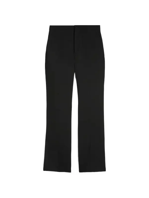 JIL SANDER Wool Sablé Tailored Trousers - Black