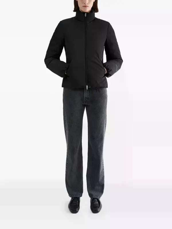 JIL SANDER Logo Print Down Jacket