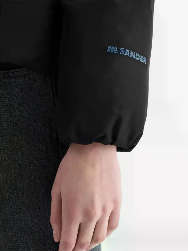 JIL SANDER Logo Print Down Jacket