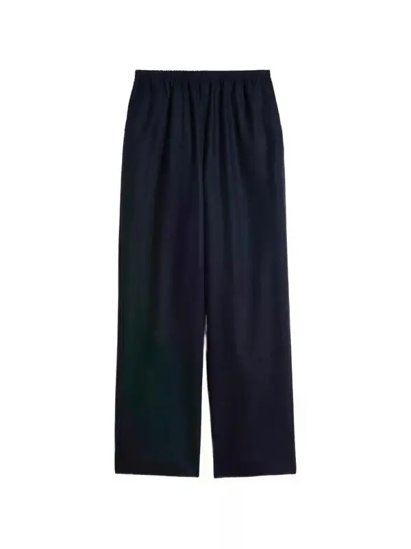 JIL SANDER Merino Wool Flannel Trousers