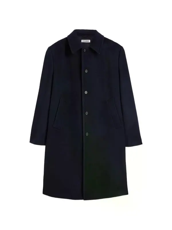 JIL SANDER Single-breasted Wool Coat