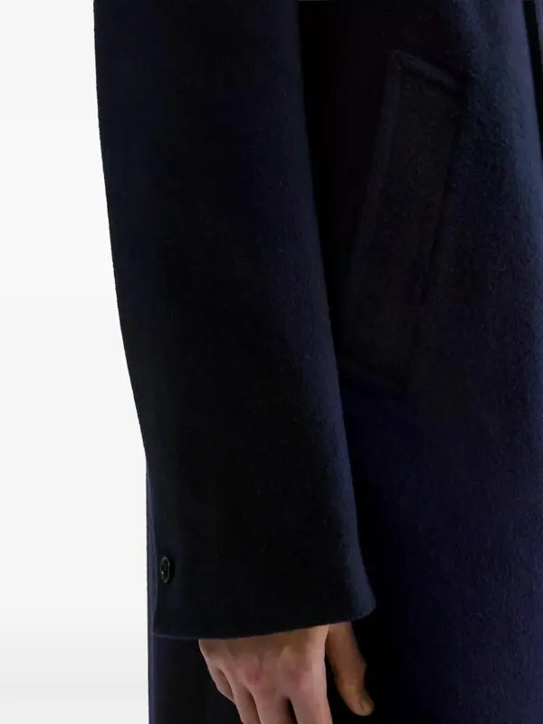 JIL SANDER Single-breasted Wool Coat