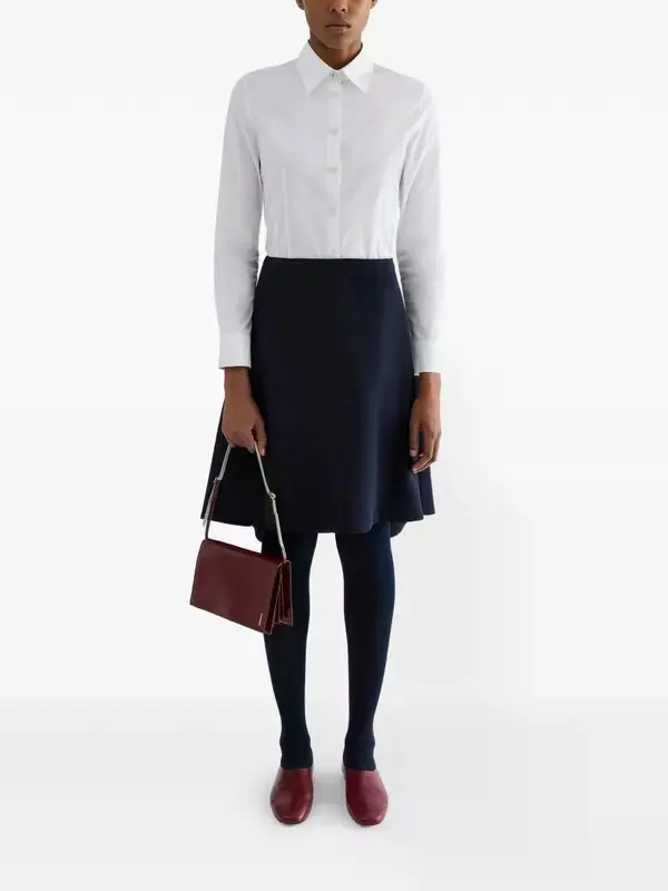JIL SANDER Asymmetric Midi Skirt