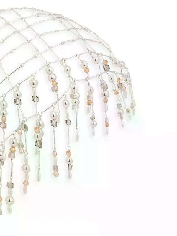 Rabanne Pearl-embellished Hair Beanie