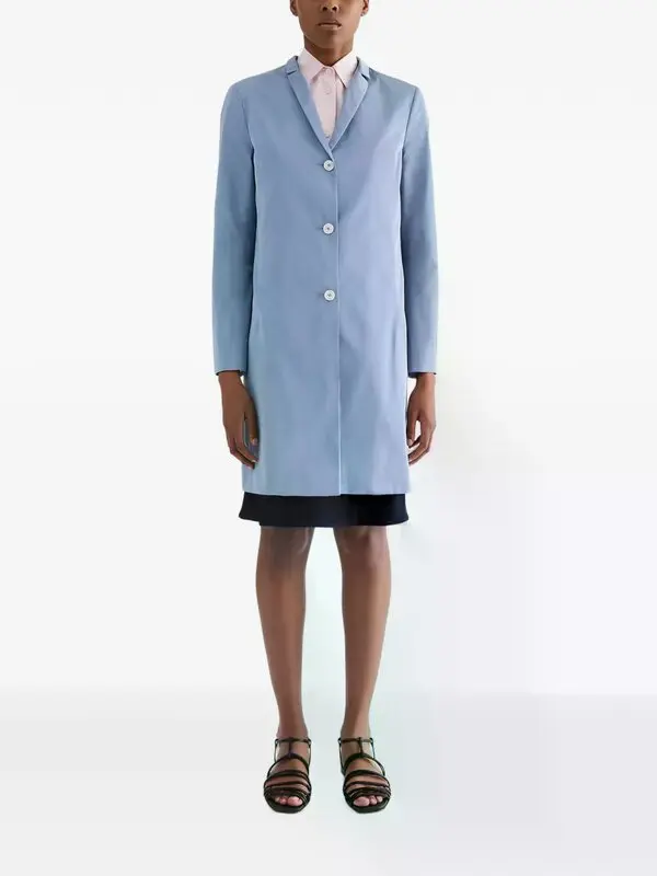 JIL SANDER Slim-fit Radzmir Coat - Blue