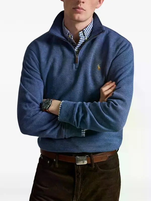 Polo Ralph Lauren Estate-rib Quarter-zip Sweater