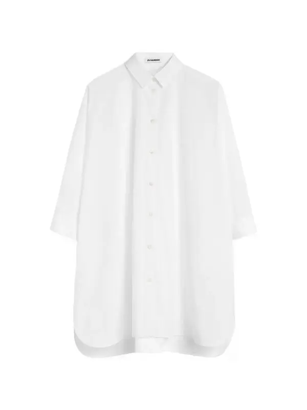 JIL SANDER Cotton Shirt - White