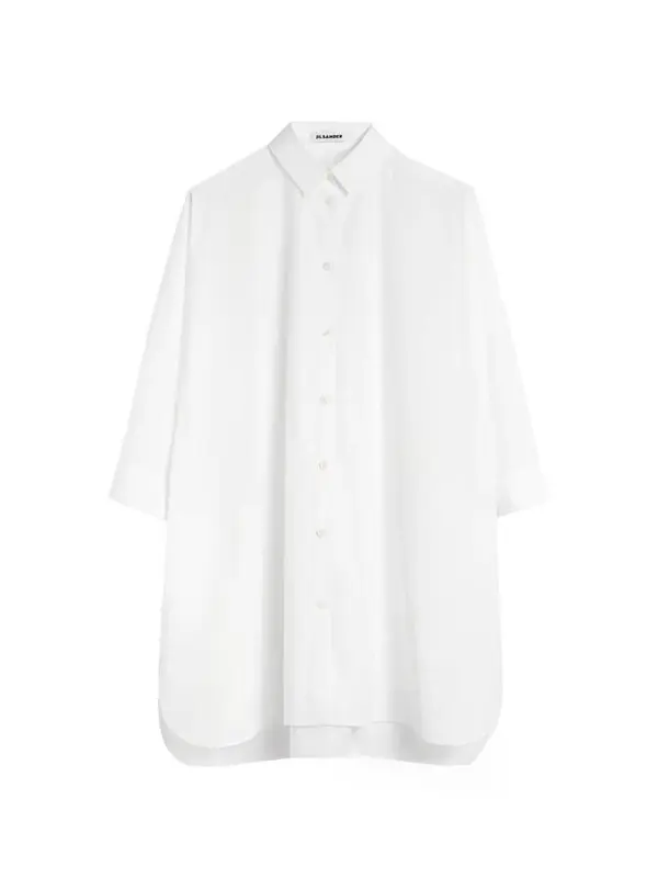 JIL SANDER Cotton Shirt - White