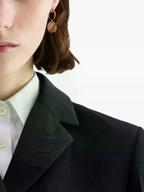 JIL SANDER Rose-quartz Pendant Earrings
