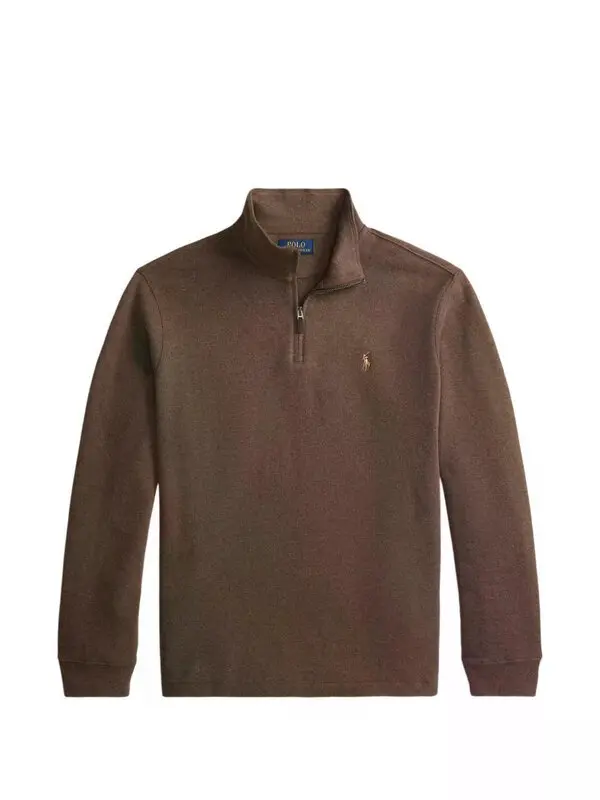 Polo Ralph Lauren Estate Rib Quarter-zip Sweater - Brown