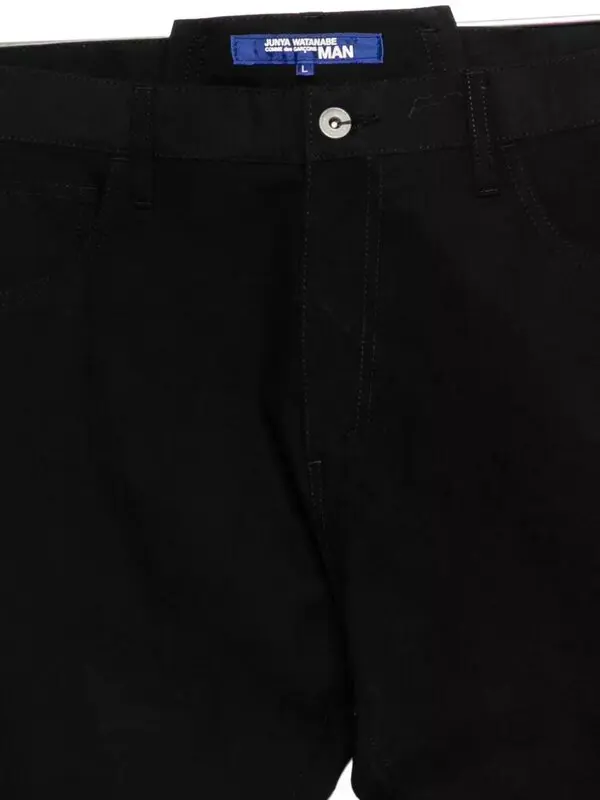 Junya Watanabe Low-rise Turn-up Cuff Trousers