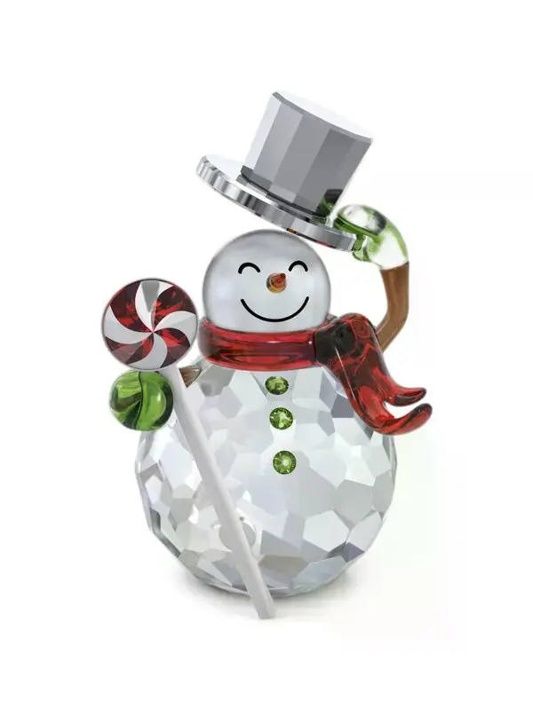 SWAROVSKI Snowman-motif Figurine