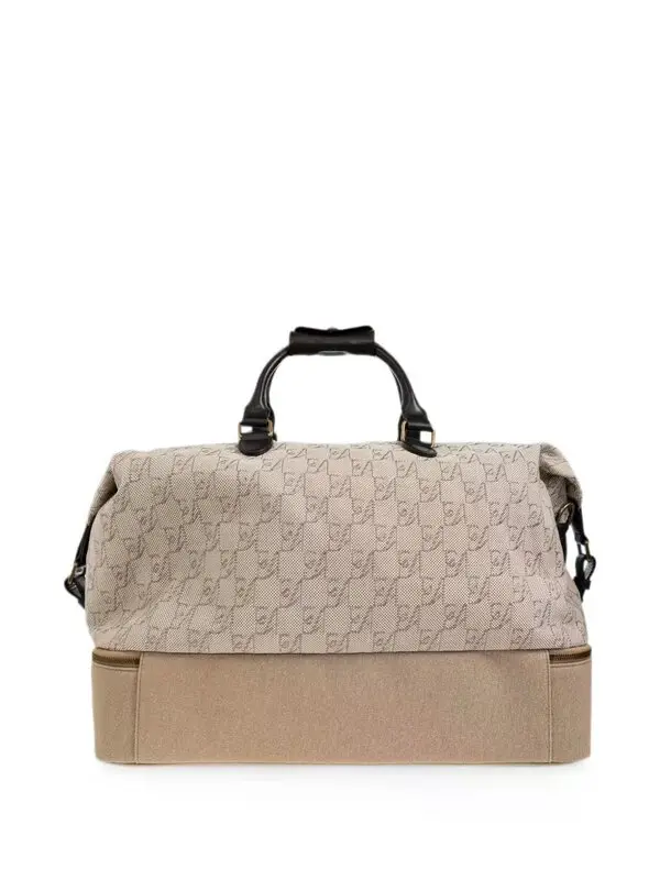 Emporio Armani Monogram-print Holdall