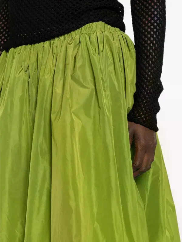 A.M.G. Gathered Balloon-hem Skirt